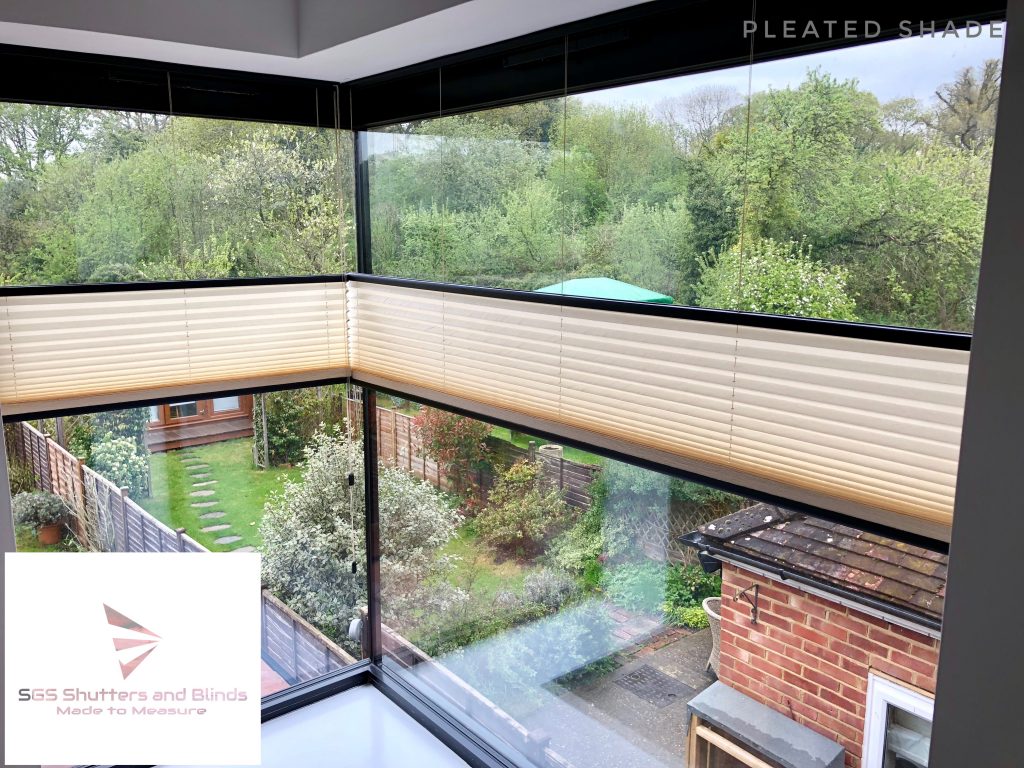 Pleated-Shades-Top-down Bottom-up SGS Shutters and Blinds