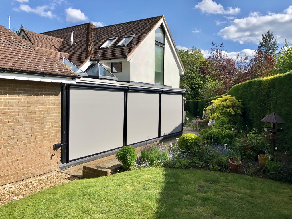 External Blinds Screen Shade Zip System • SGS Shutters and Blinds